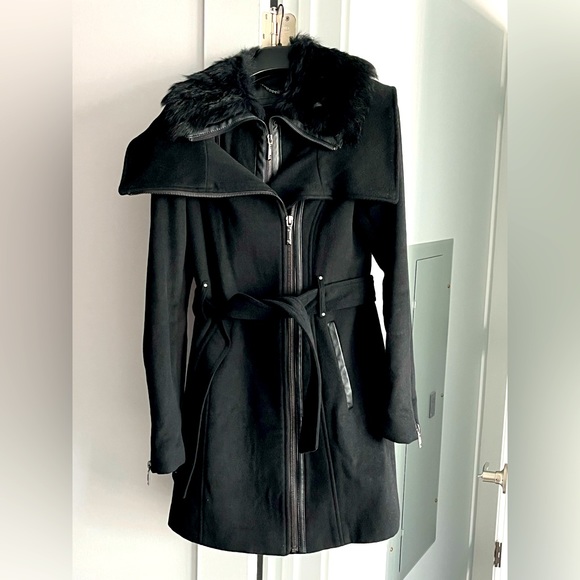 BCBGMaxAzria | Jackets & Coats | Bcbg Maxazria Trench Style Coat W ...
